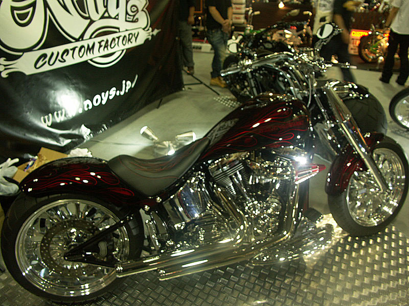 NEW ORDER CHOPPER SHOW in KOBE 2010 その9：ハーレーダビッドソン 楽しいショベルヘッド