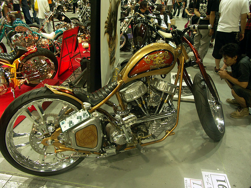 NEW ORDER CHOPPER SHOW in KOBE 2010 その9：ハーレーダビッドソン 楽しいショベルヘッド