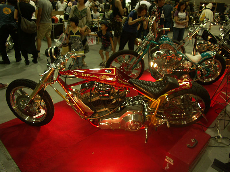 NEW ORDER CHOPPER SHOW in KOBE 2010 その9：ハーレーダビッドソン 楽しいショベルヘッド