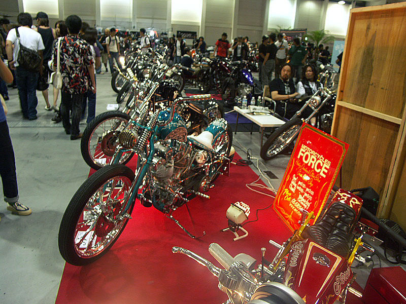 NEW ORDER CHOPPER SHOW in KOBE 2010 その9：ハーレーダビッドソン 楽しいショベルヘッド
