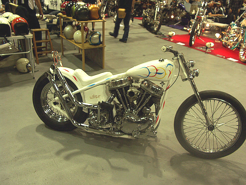 NEW ORDER CHOPPER SHOW in KOBE 2010 その9：ハーレーダビッドソン 楽しいショベルヘッド