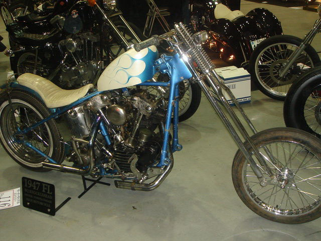 NEW ORDER CHOPPER SHOW in KOBE 2010 その12：ハーレーダビッドソン 楽しいショベルヘッド